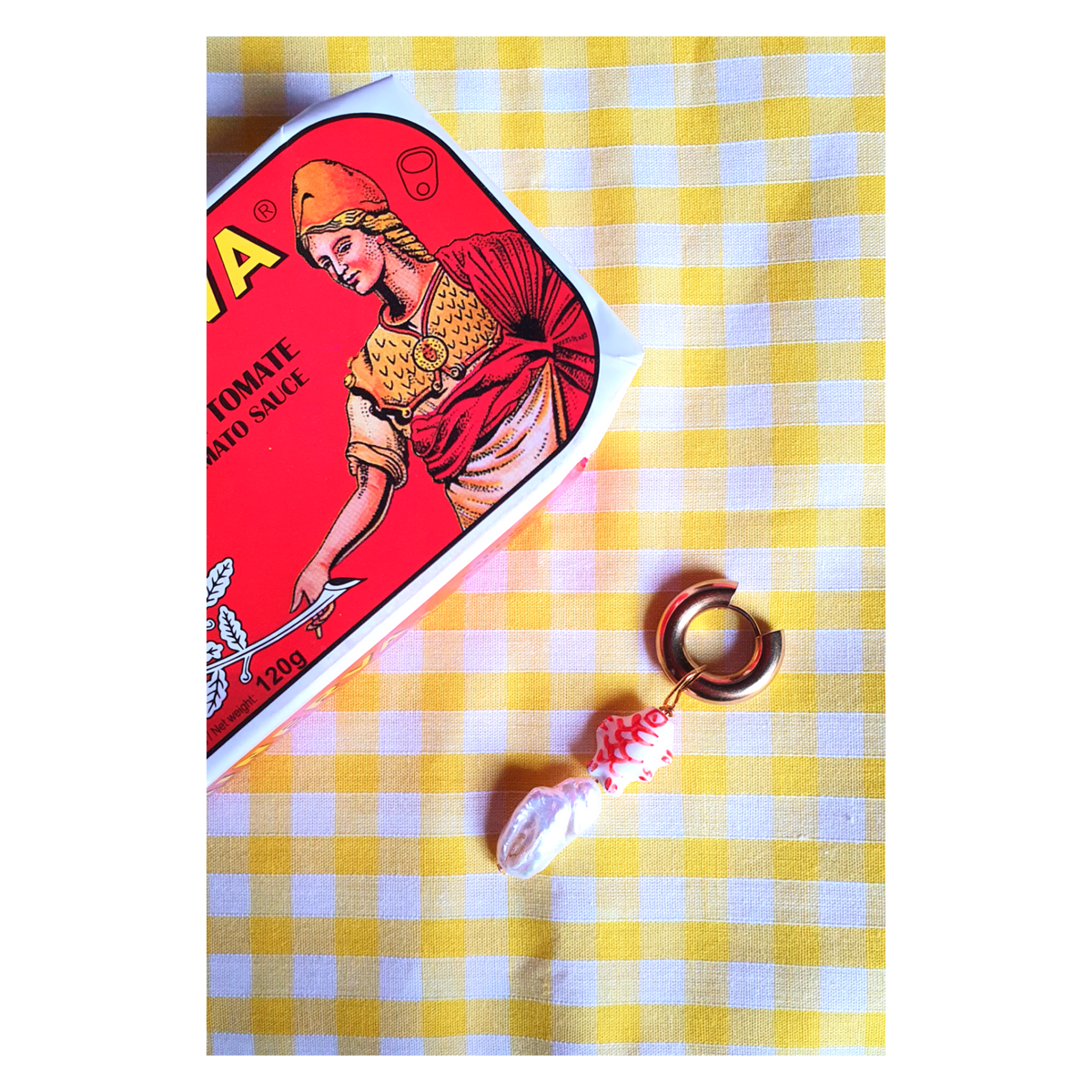 Et toi Zoey Fish Earring – Blonde The Store