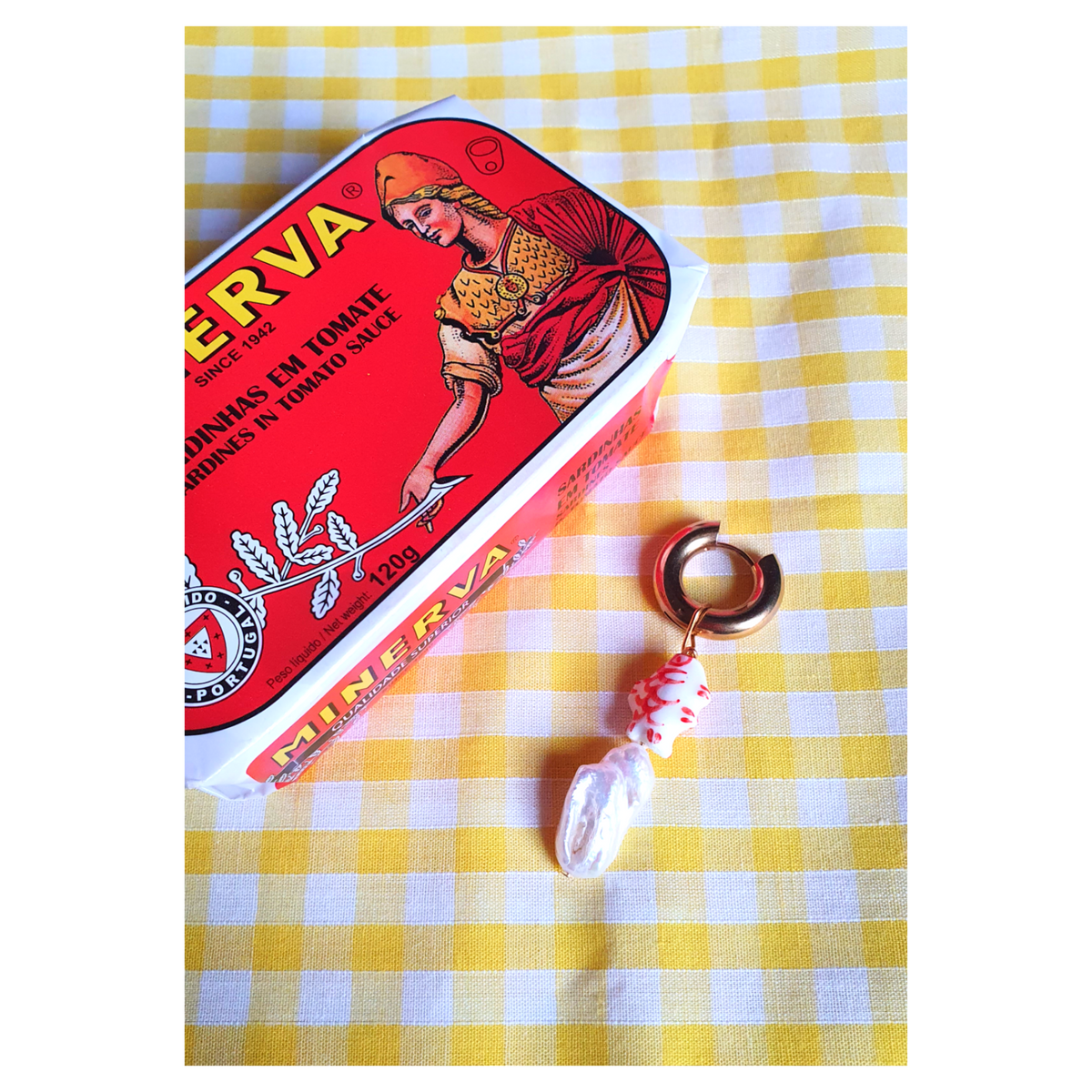 Et toi Zoey Fish Earring – Blonde The Store